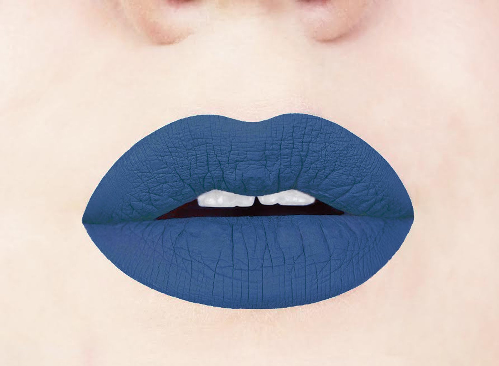 Blueberry Pie Liquid Lipstick. Navy Lipstick. Matte Lipstick. Dark Blue ...