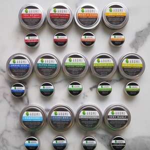 Aromi Solid Cologne Sample - Choose ONE Sample! -men's Cologne, Manly ...