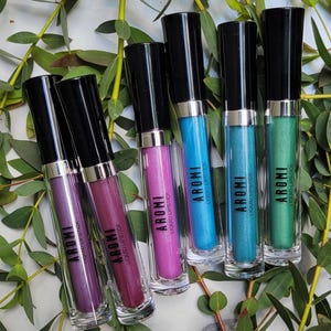 Arctic Teal Metallic Liquid Lipstick Dusty Teal Lipstick, Shimmery ...