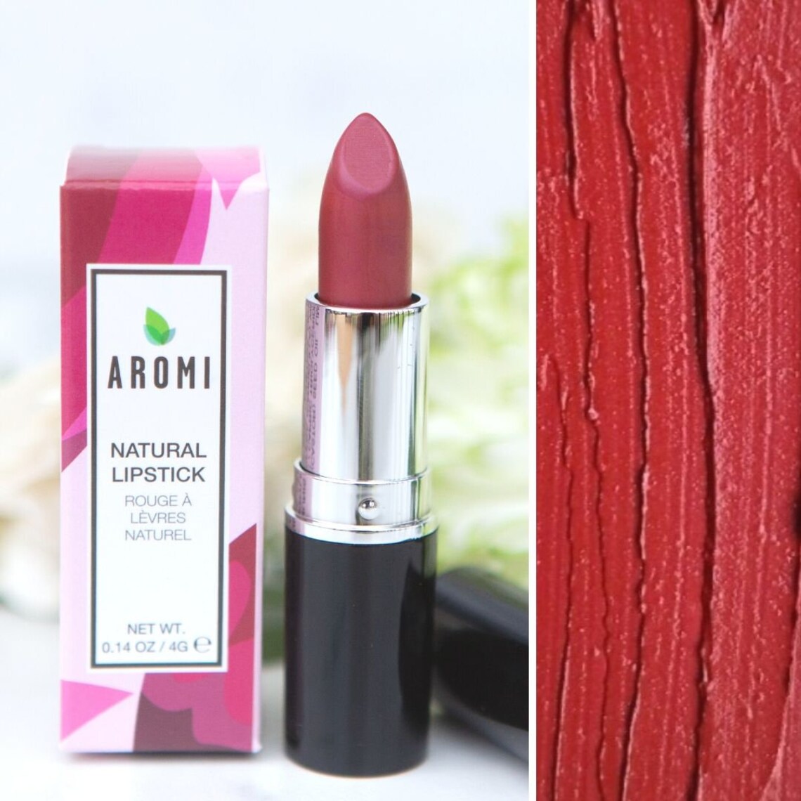Red Natural Lipstick Vegan Makeup Cruelty-free Beauty True | Etsy