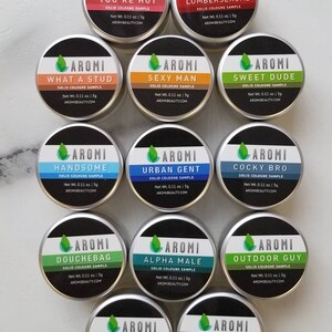 Aromi Solid Cologne Sample - Choose ONE Sample! -men's Cologne, Manly ...