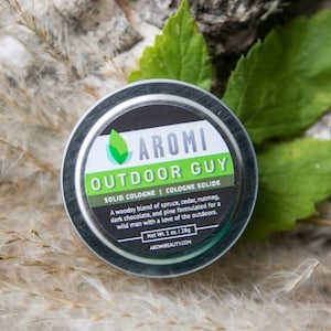 Outdoor Guy Solid Cologne, Men's Fragrance, Gift for Him, Travel ...