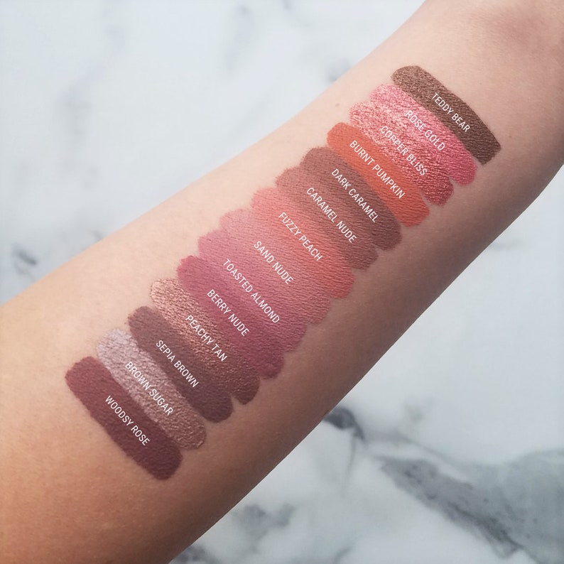 Fuzzy Peach Matte Liquid Lipstick Peach Lipstick Vegan - Etsy