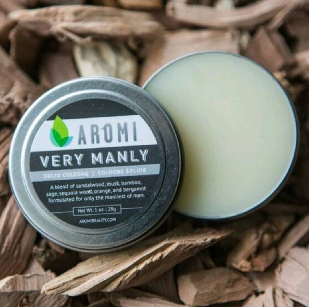 Very Manly Solid Cologne, Men's Fragrance, Travel Cologne, Vegan ...
