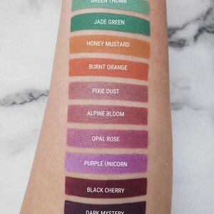 Alpine Bloom Metallic Liquid Lipstick, Chestnut Rose, Berry Lip Color ...