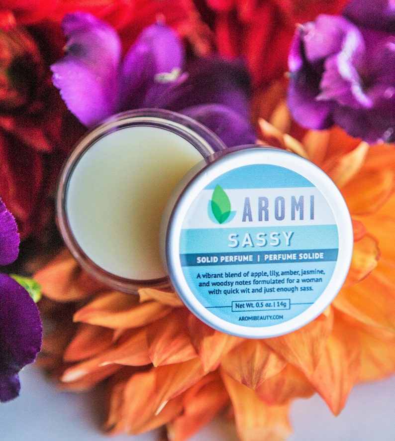 Sassy Solid Perfume. Fragrance. Parfum Cruelty-free Vegan | Etsy