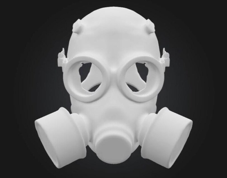 Military Style Gas Mask STL File | Tactical 3D Printable Digital Model ...
