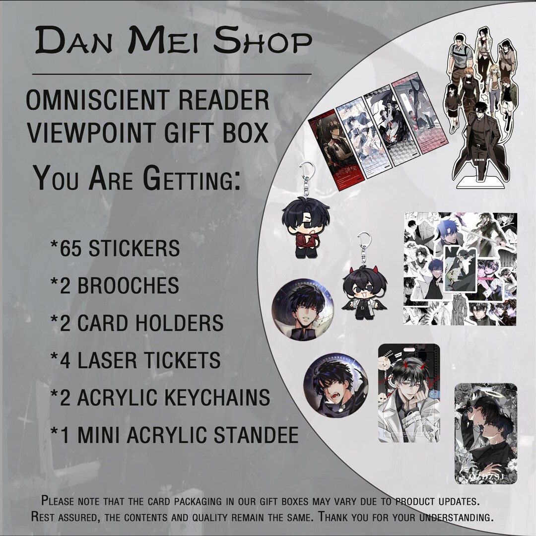 ORV Gift Box | Omniscient Reader's Viewpoint Merch Set | Kim Dokja ...