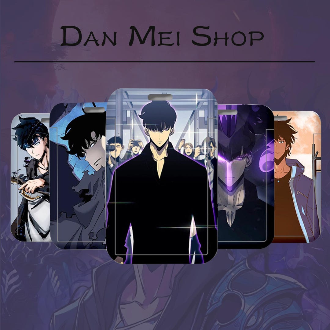 Solo Leveling Card Holder – Stylish Anime Wallet for Fans & Collectors ...