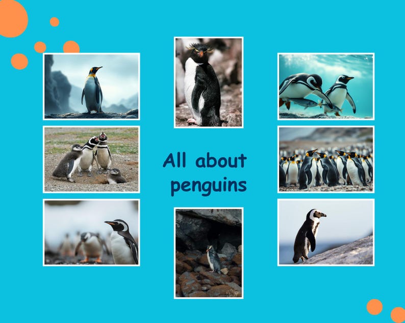 All About Penguins - Speech Therapy, Speech Pronunciation Book ...