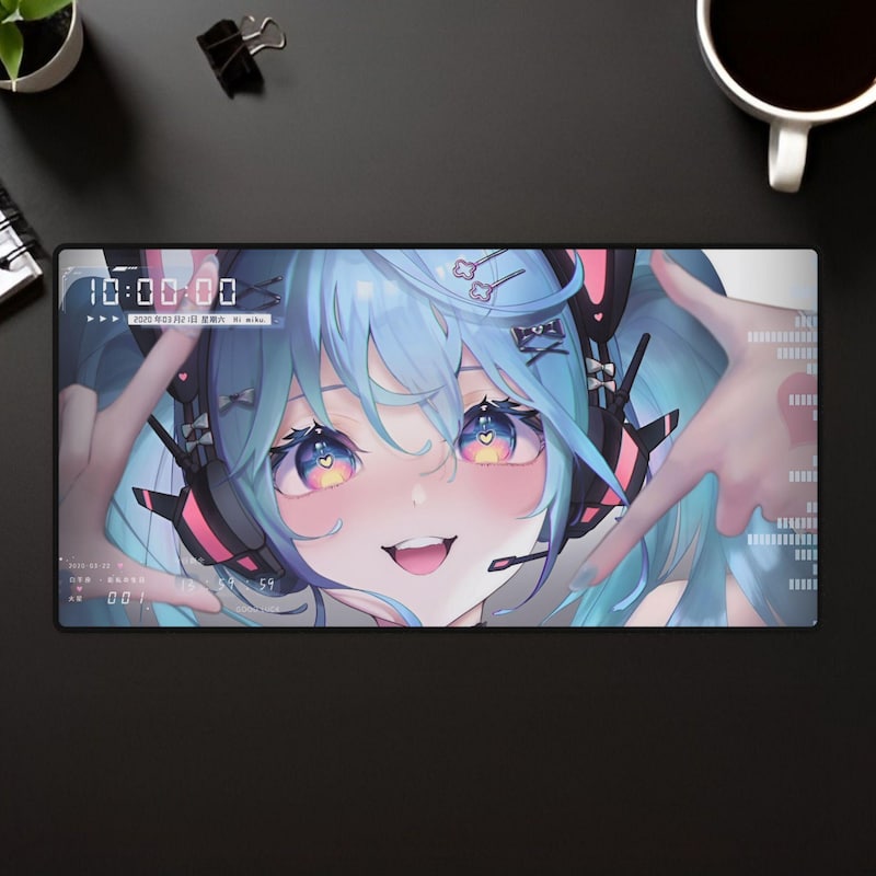 Hatsune Miku Mouse Pad - Etsy