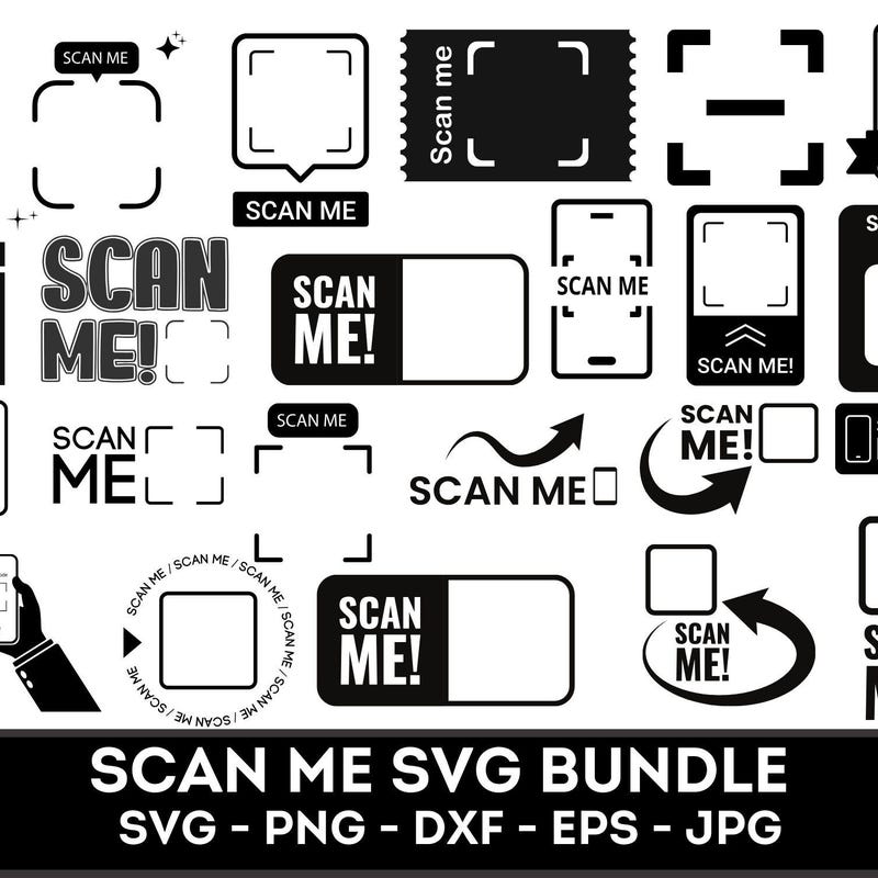 Illustration Qr Code Sign - Etsy