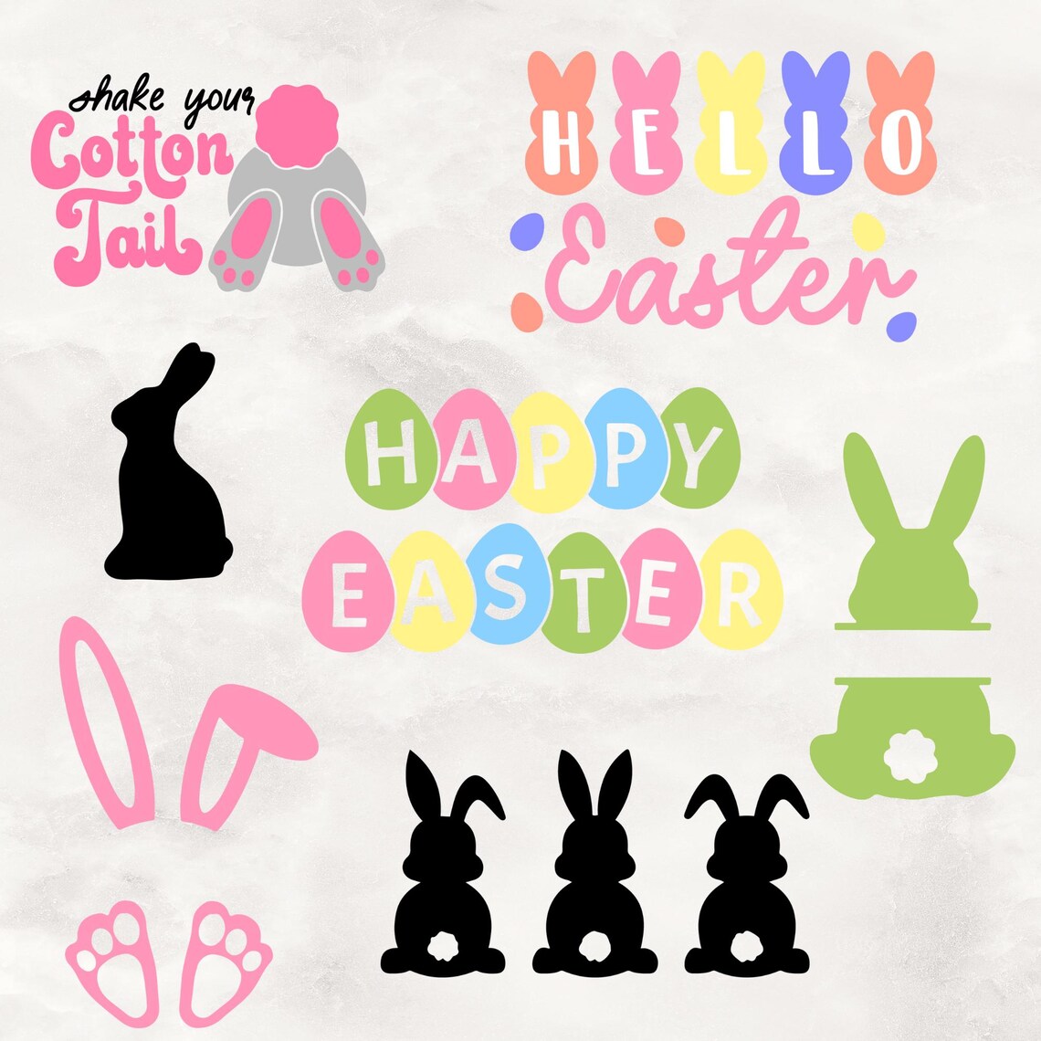 Easter Mega Bundle | Mega Easter SVG Bundle,easter Lasercut Designs ...