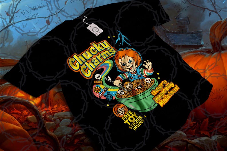 Chucky Charms Horror Myers Munch Penny Puffs Freddy Flakes Movie ...