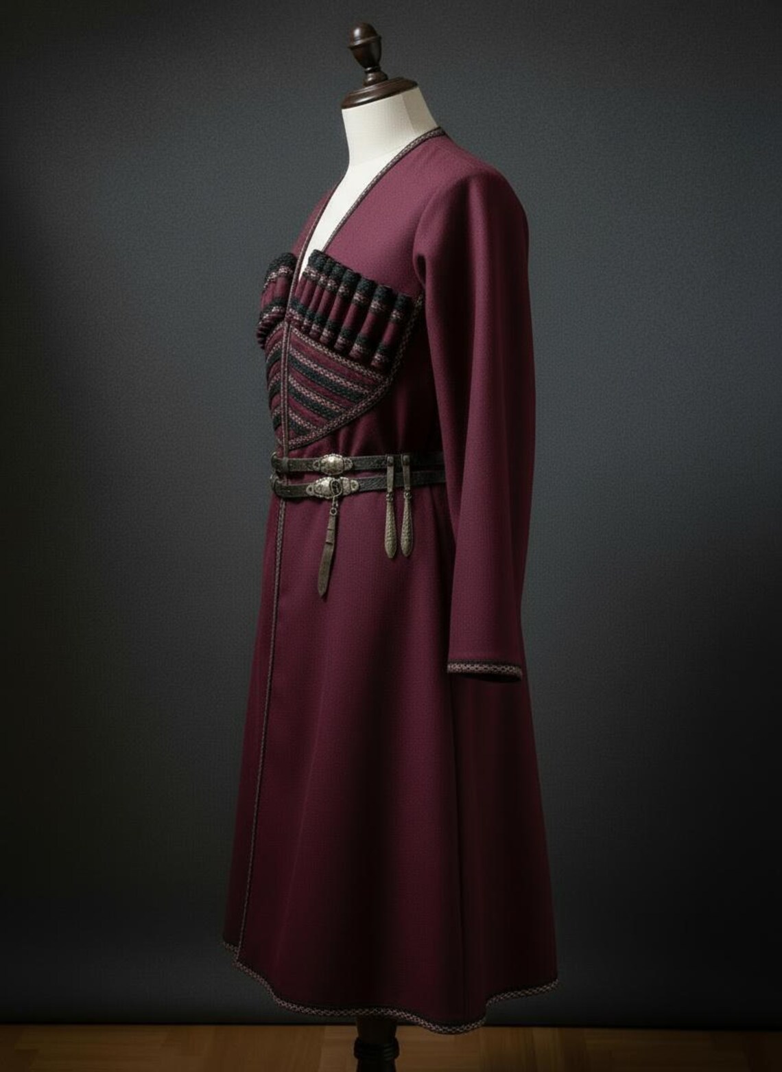 Traditional Georgian Chokha Coat for Men, Handmade Historical Outfit ...