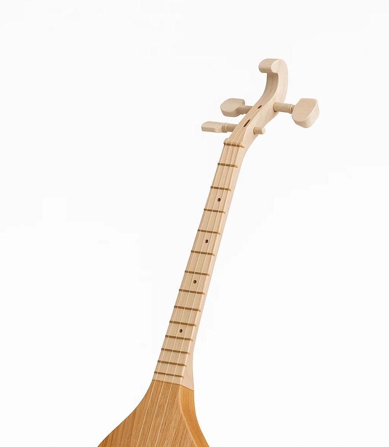 Handcrafted Georgian Panduri | Traditional 3-string Folk Instrument ...