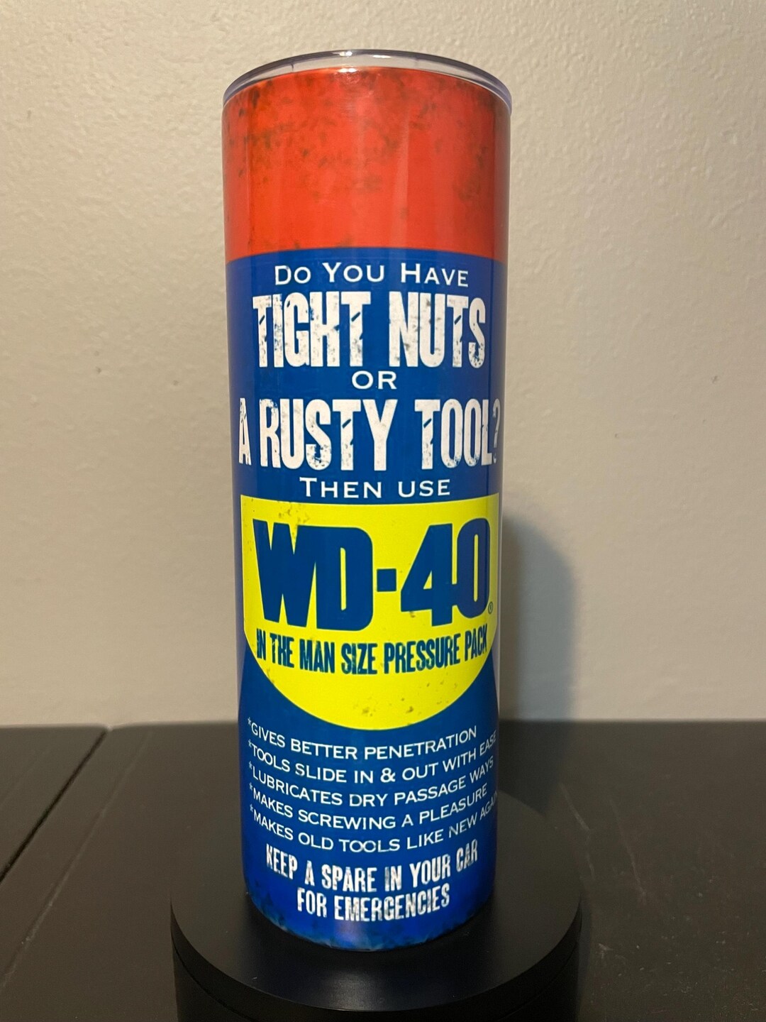 WD-40 20oz Skinny Tumbler Great for Gift - Etsy