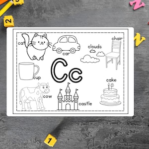 Alphabet Coloring Pages | Preschool Printables | Letter Worksheets ...