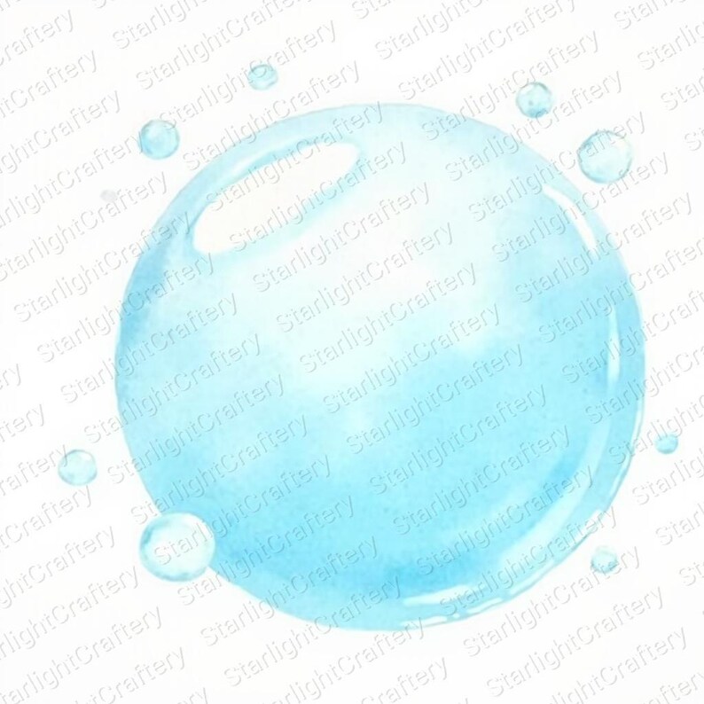 8 Watercolor Under the Sea Clipart, Ocean Animals Clipart, Watercolor ...