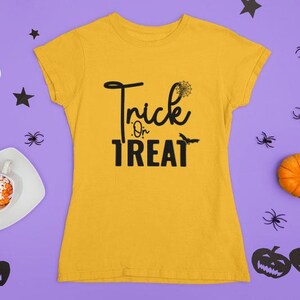 Halloween SVG, Trick or Treat PNG, Spider Web PNG, Digital Download ...