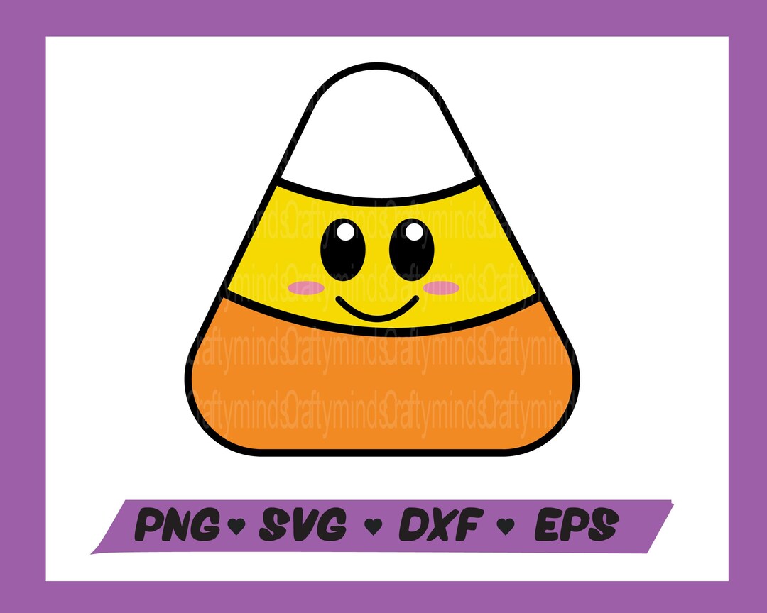 Halloween Candy Face SVG: Happy Cricut Cut File (digital Download) - Etsy