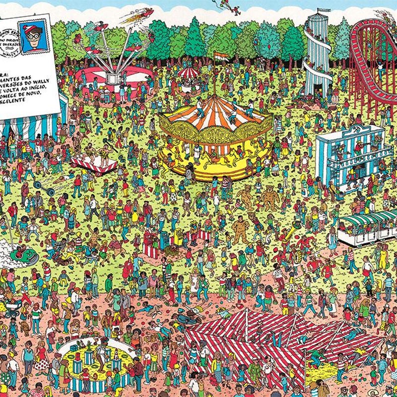 Wheres Waldo Poster - Etsy