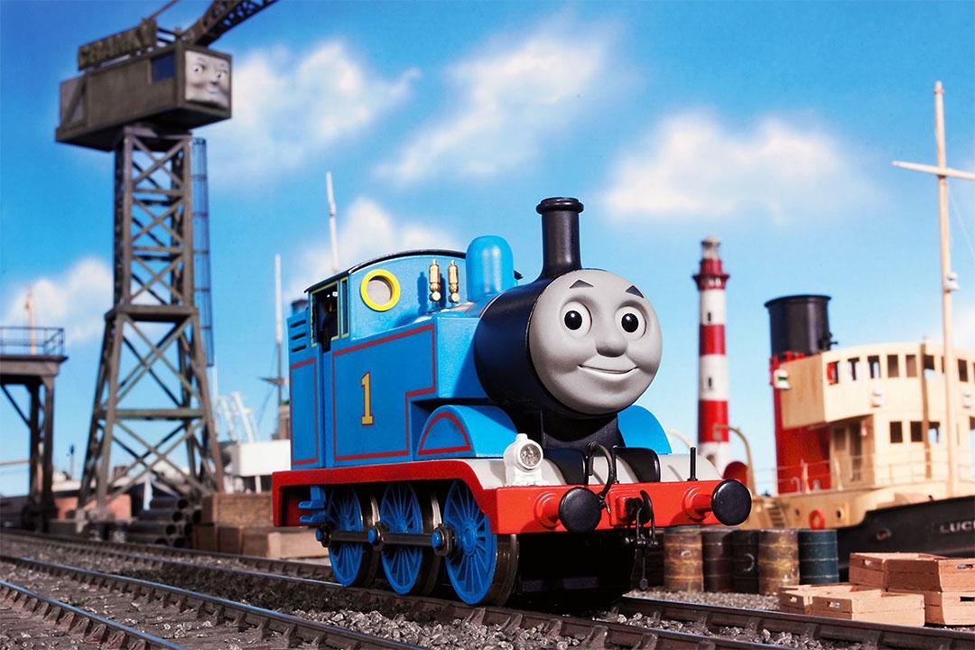 Thomas and Friends Poster – Classic Kids Train Wall Art, Thomas the ...