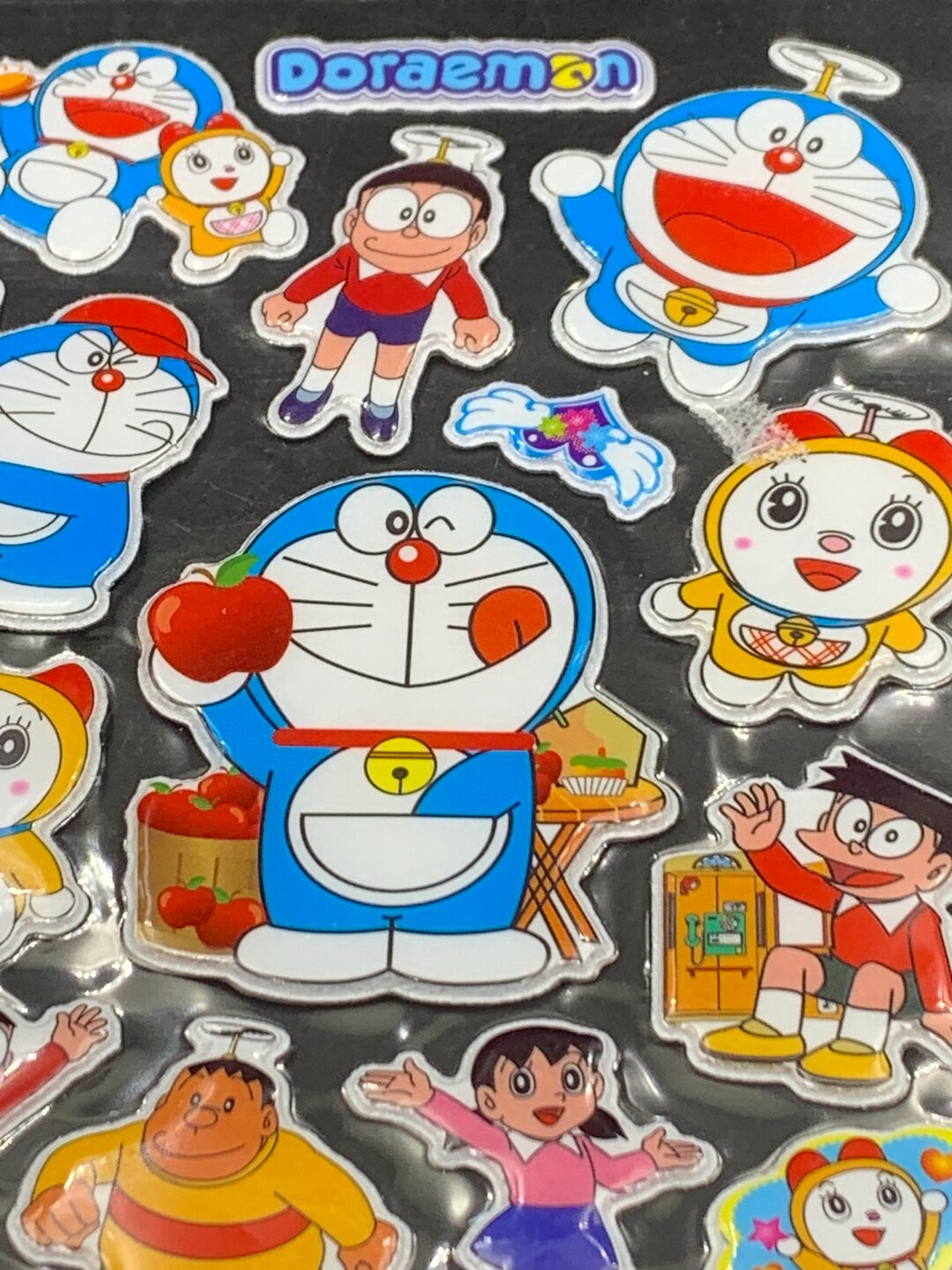 Doraemon Cartoon Sticker Pack – Cute Anime Character Stickers for Kids ...
