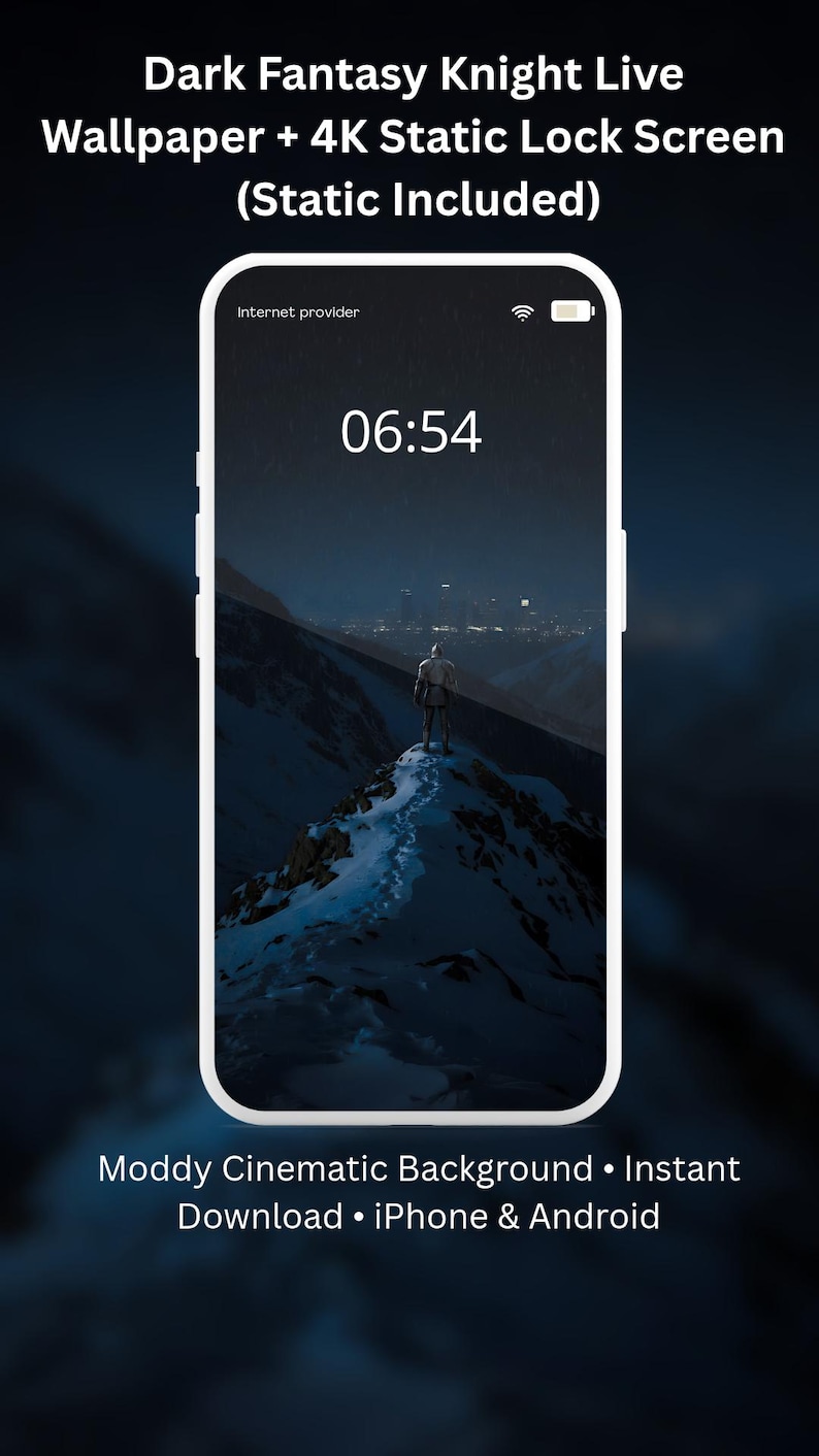 Dark Fantasy Knight Live Wallpaper | 4K Animated Backgrounds (digital ...