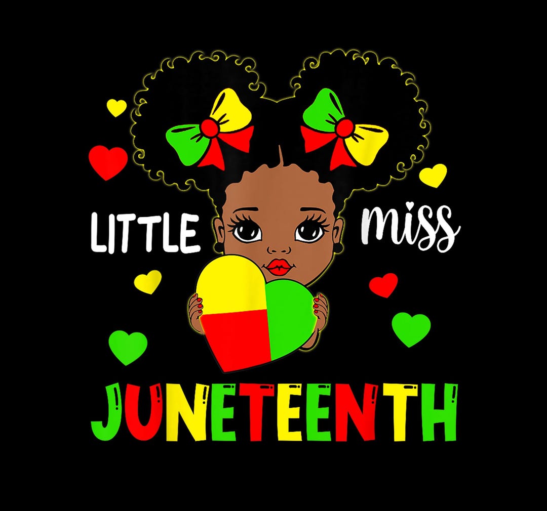 Little Miss Juneteenth PNG, Juneteenth Png, Black History Png ...