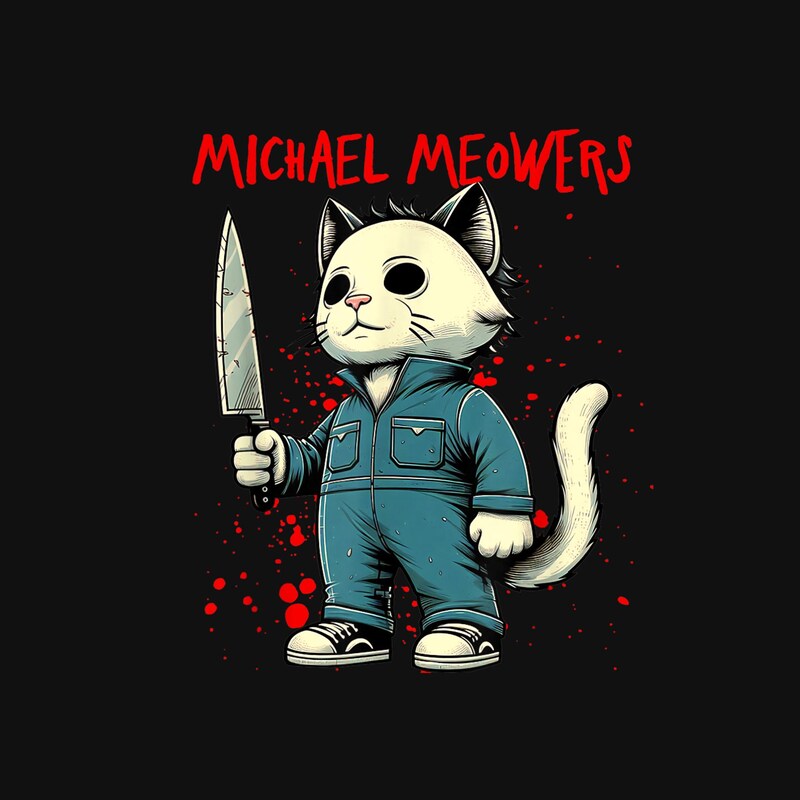 Halloween Michael Cat - Etsy