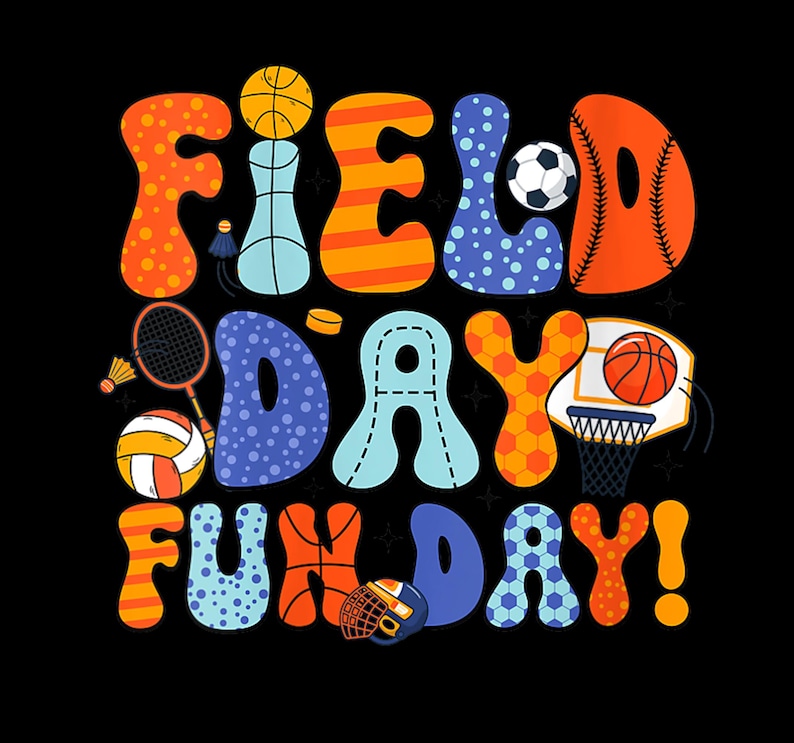 Field Day PNG, Field Day 2025 Let the Games Begin, Funny, Kids, Boys ...