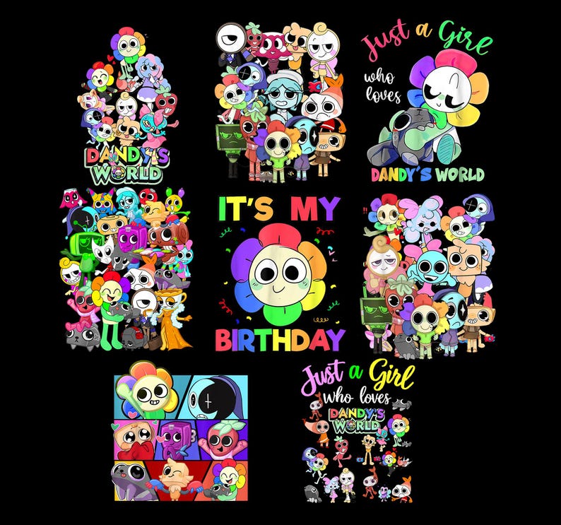 Dandy's World Png, Dandy's World Wiki Png, Funny Dandy's World Digital ...