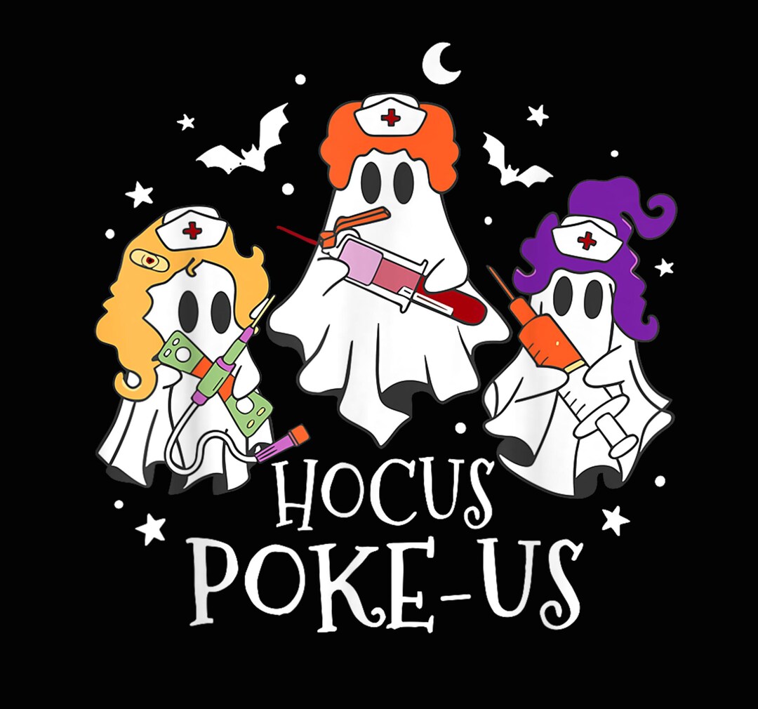 Hocus Poke-us Nurse Halloween Png, Witch Nurse Hocus Pocus Png ...
