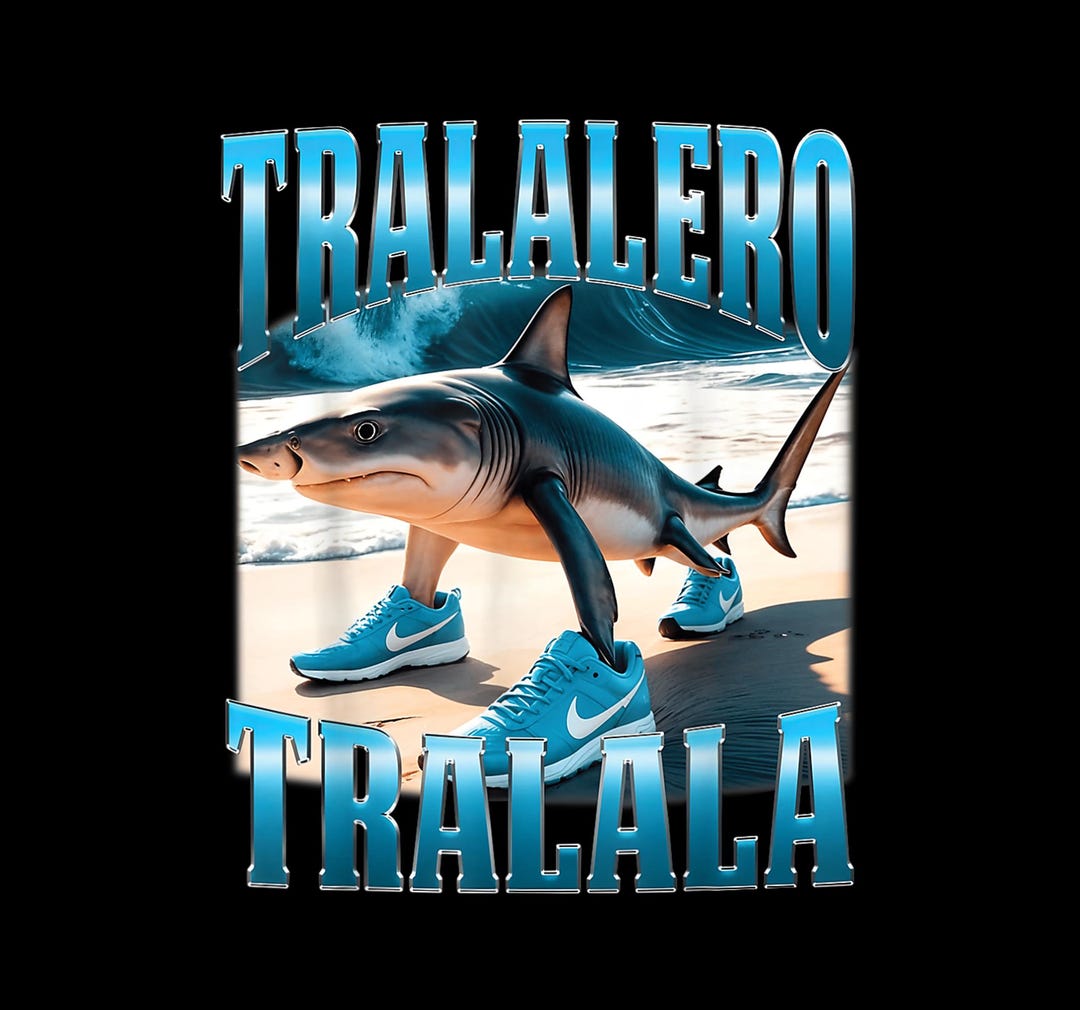 Tralalero Tralala Bootleg Brainrot Italian Brainrot Meme Png, Shark ...