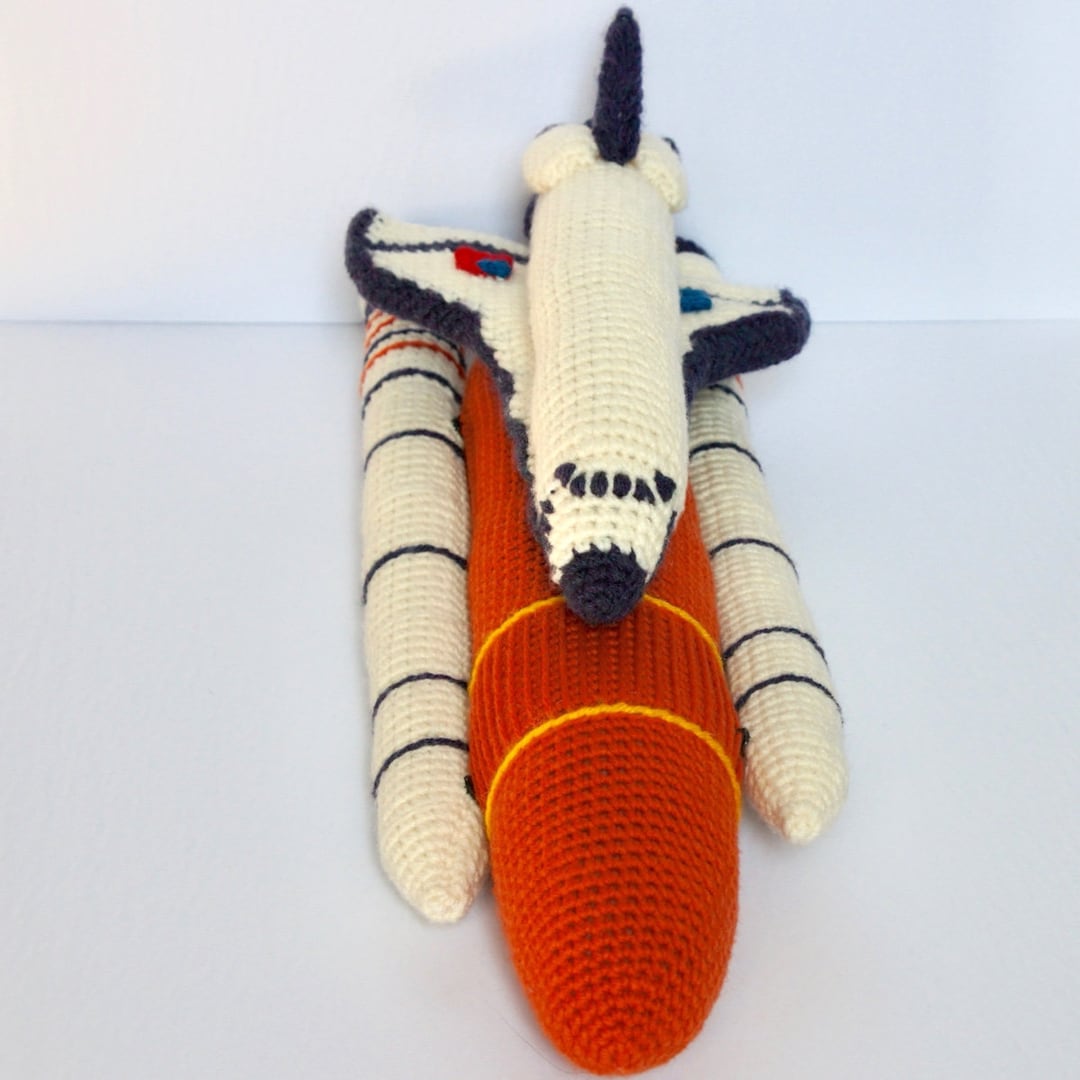 Crochet Space Shuttle Pattern - Etsy