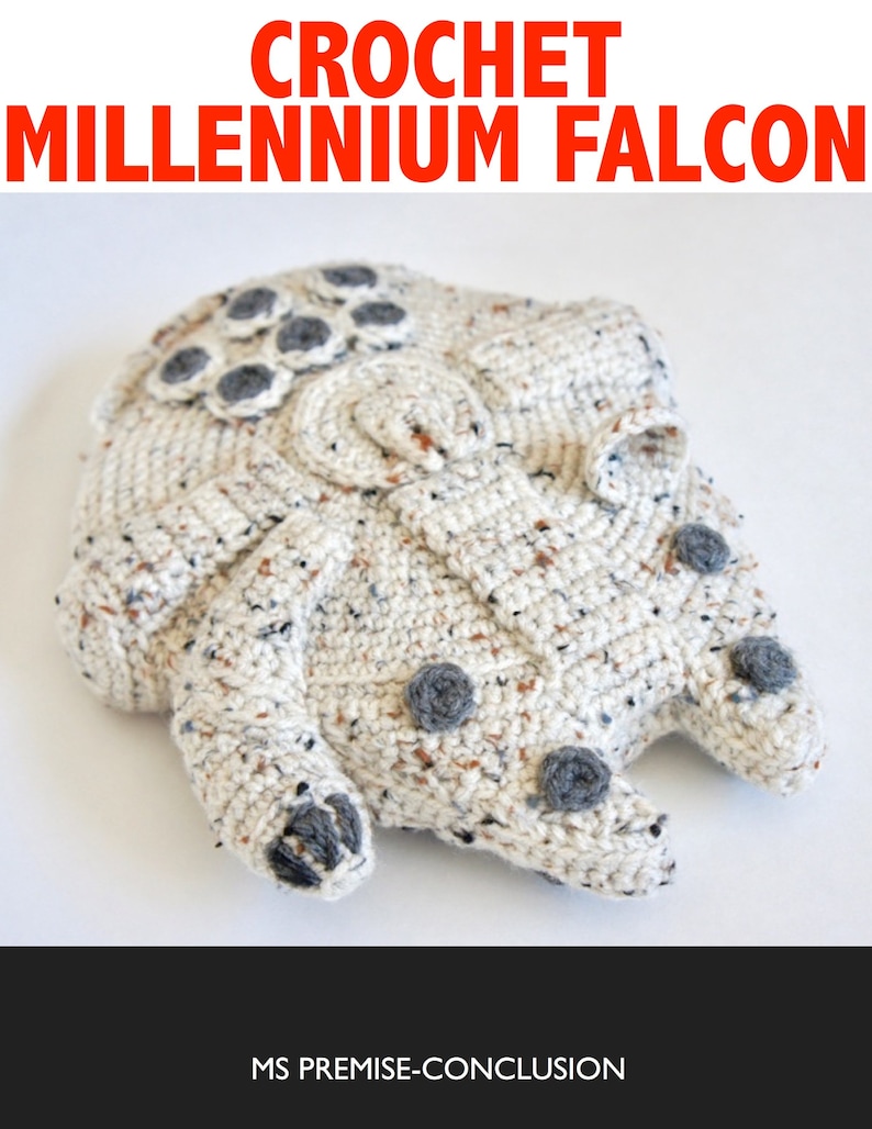 Crochet Millennium Falcon Pattern - Etsy