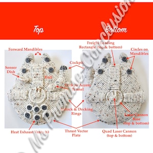 Crochet Millennium Falcon Pattern - Etsy