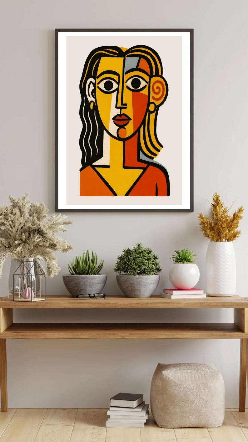 Picasso Poster, Picasso Printable Wall Art, Pablo Picasso Abstract ...