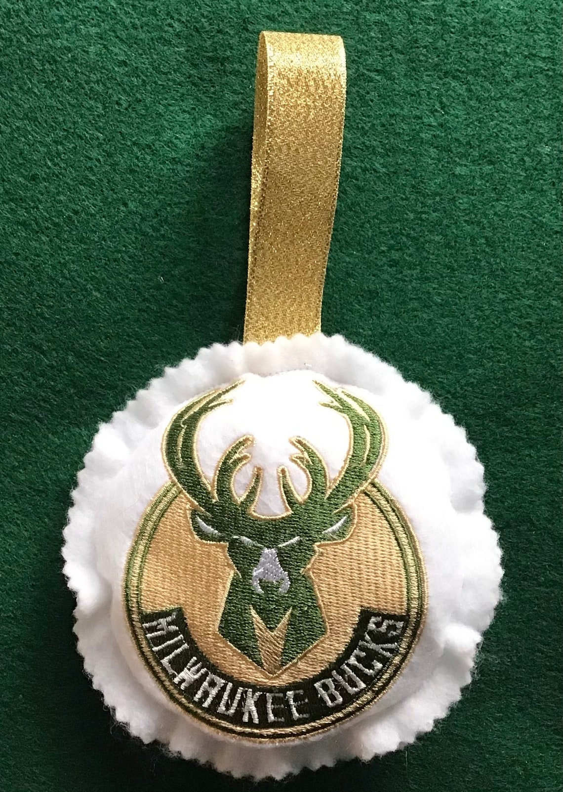 Milwaukee Bucks Christmas Ornament - Etsy