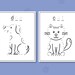 35 Cute Animals Dot to Dot Printable Coloring Pages | Animal Coloring ...