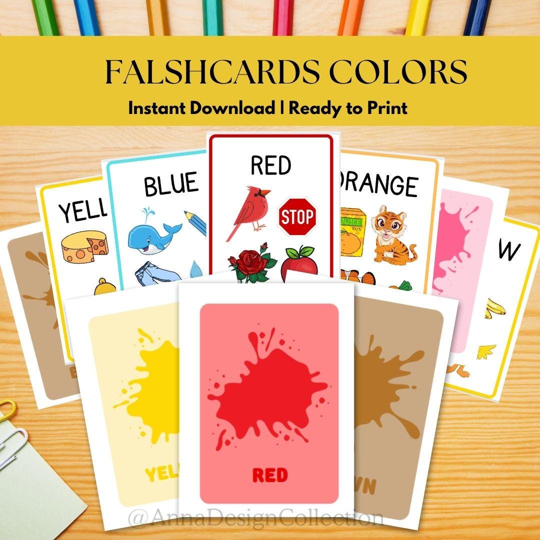 Colors Worksheets 300+ Pages, Tracing Practice, Writing Activities ...