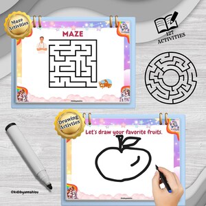 Unicorn Busy Book Ready to Print 192 Pages - Etsy