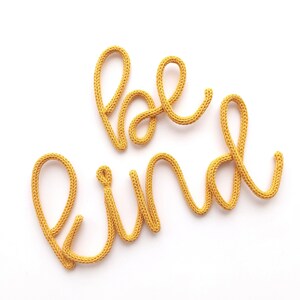 Be Kind Tricotin, Motivational Nursery Decor, Be Kind Nursery Decor ...