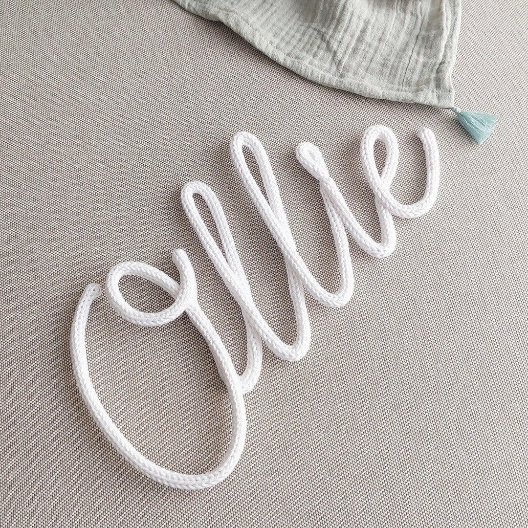 Personalized Nursery Decor / Baby Name Wall Sign / Kids Bedroom Wall ...