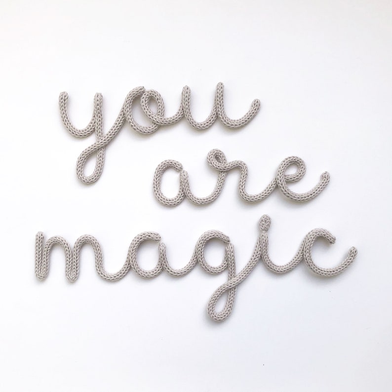You Are Magic Nursery Wall Decor / Kids Bedroom Decorations / | Etsy