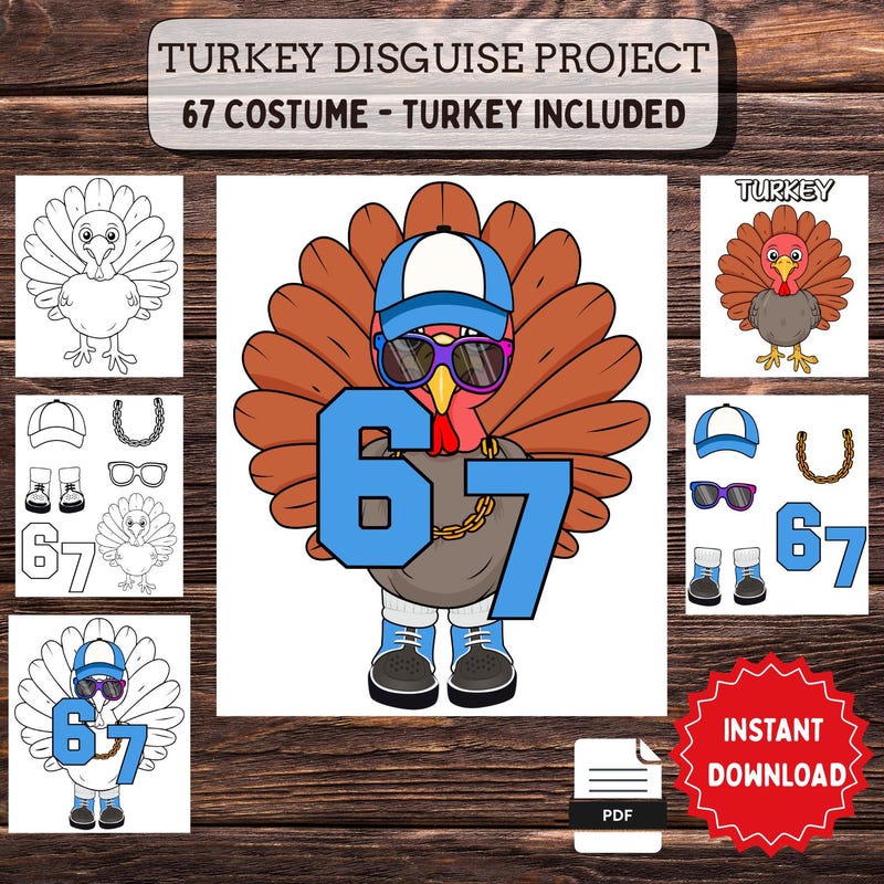 Rumi Turkey Disguise - Etsy