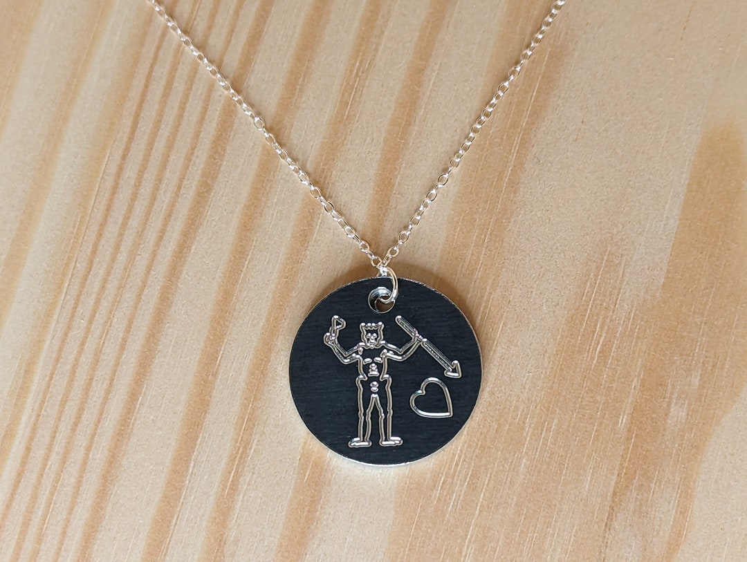 Ed and Stede Blackbeard Our Flag Means Death Inspired Necklace OFMD ...