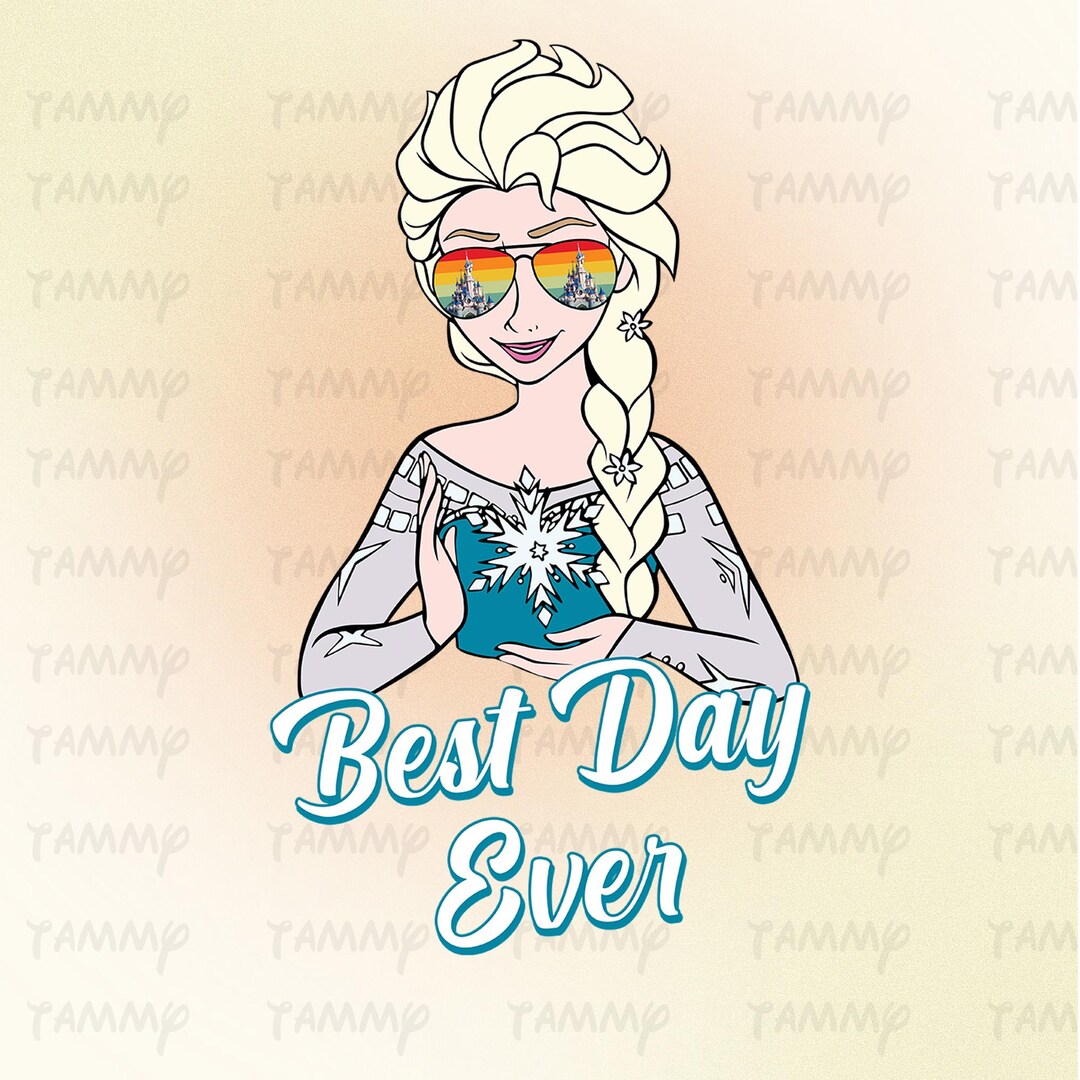 Elsa Best Day Ever Png, Elsa Frozen Png, Elsa Png, Elsa Best Day Ever ...