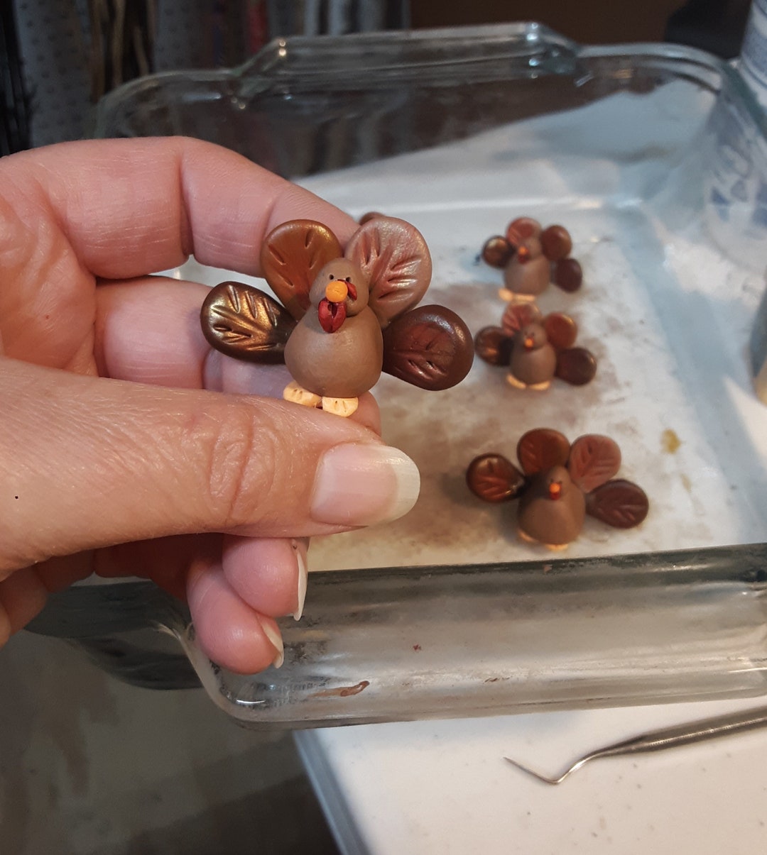 Turkey - Miniature Sculpture - Hank is up for Adoption - Hand Sculpted ...